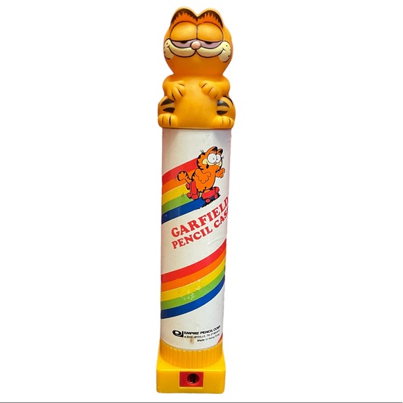 Vintage | Office | Garfield Vintage Pencil Sharpener 978 Pencil Case ...